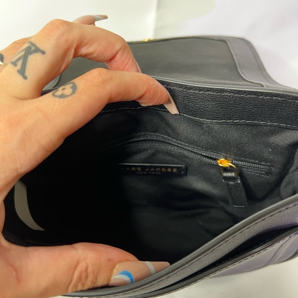 Marc Jacobs | Bags | Black Marc Jacobs Mini Rider Saddle Crossbody ...